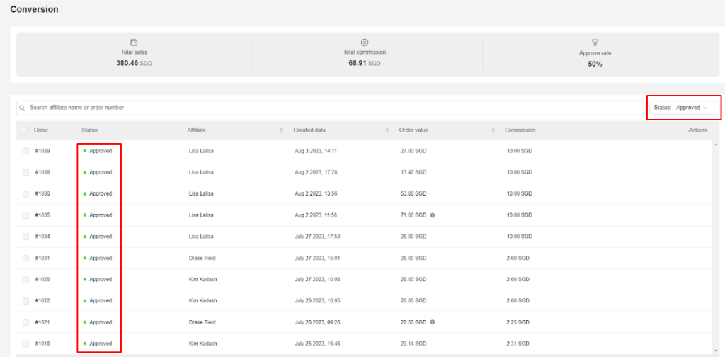 How to Manage Conversions in NestAffiliate - Help Center