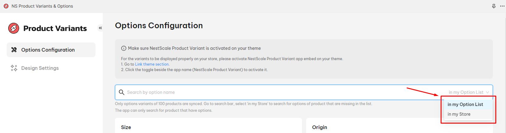 Variants Options Style - NS Product Variants & Options Help Center