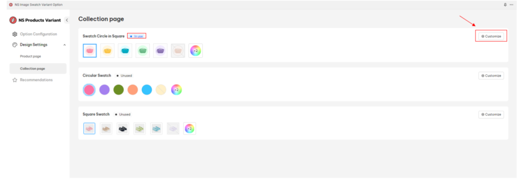 How To Custom Swatch Display On Collection Page - NestScale Knowledge Base
